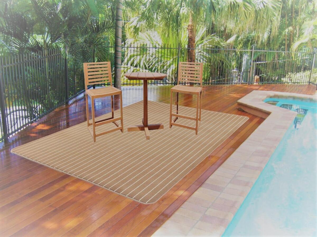 Patio Carpet – Perfect for Poolside and Decking Use- Carpet Capers