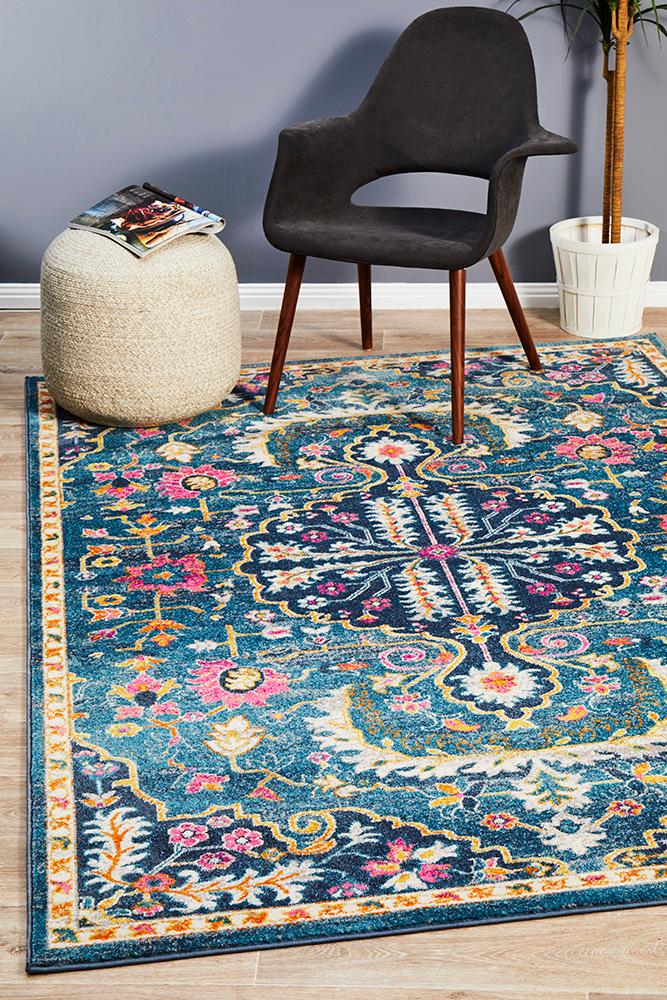 Stylish Rug: Bursting with Color and Character - Carpet Capers