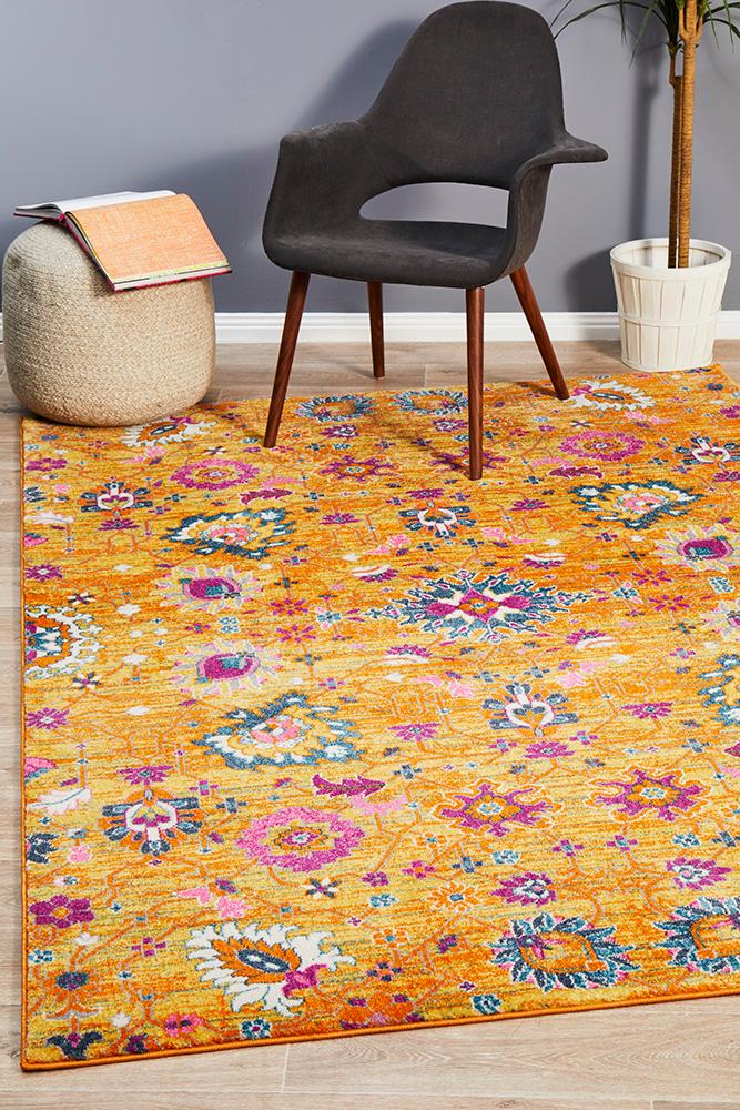 Rustic Rugs | Carpet Capers | Bursting with colour
