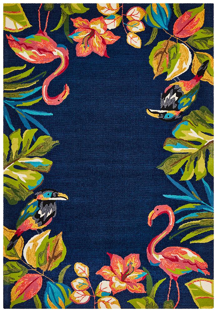 Tropical Garden Rug | Carpet Capers | Stunning Outdoor Rug