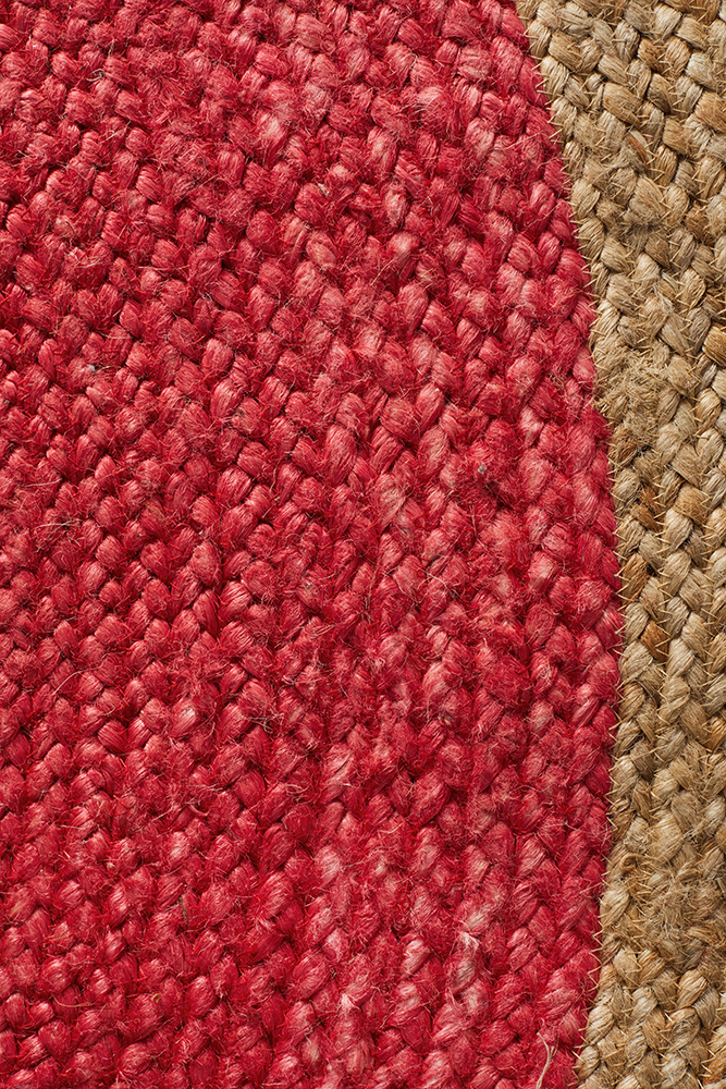 Circle Natural Fibre Rug | Carpet Capers | flatweave | Jute Fibre