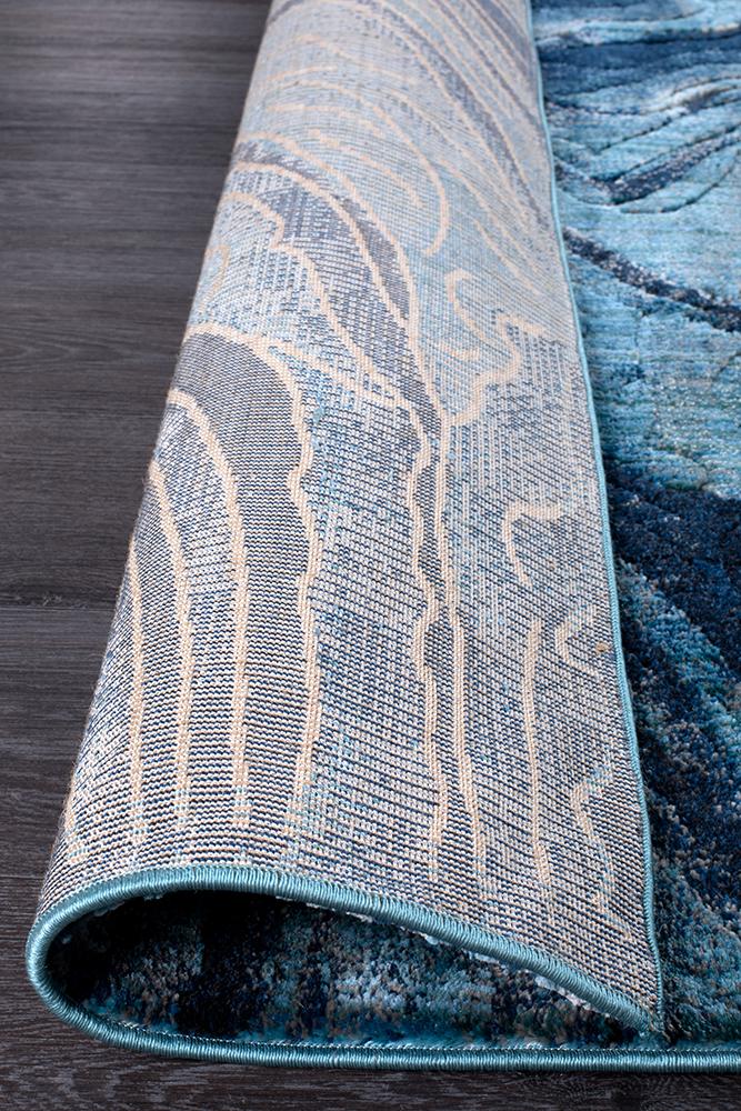Waves Design Rug | Carpet Capers | Awash with Colour