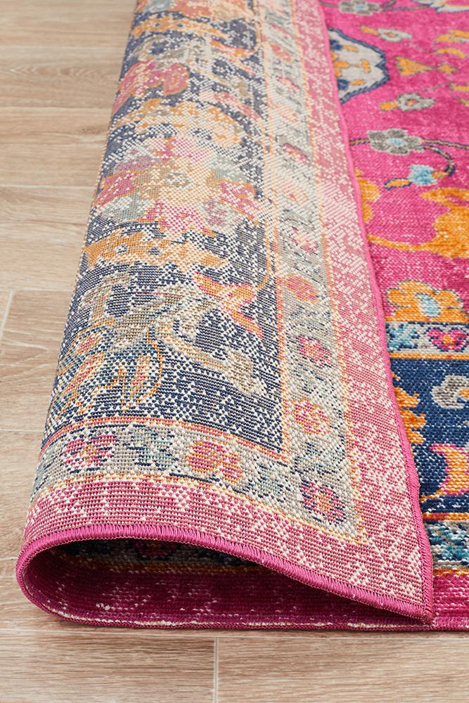 Angelic Pink Rug | Carpet Capers | Textured traditional patterns