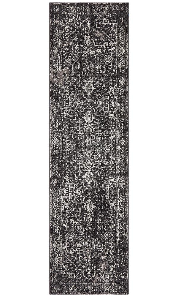 Faded Style Charcoal Rug | Carpet Capers | Long-Lasting Pile