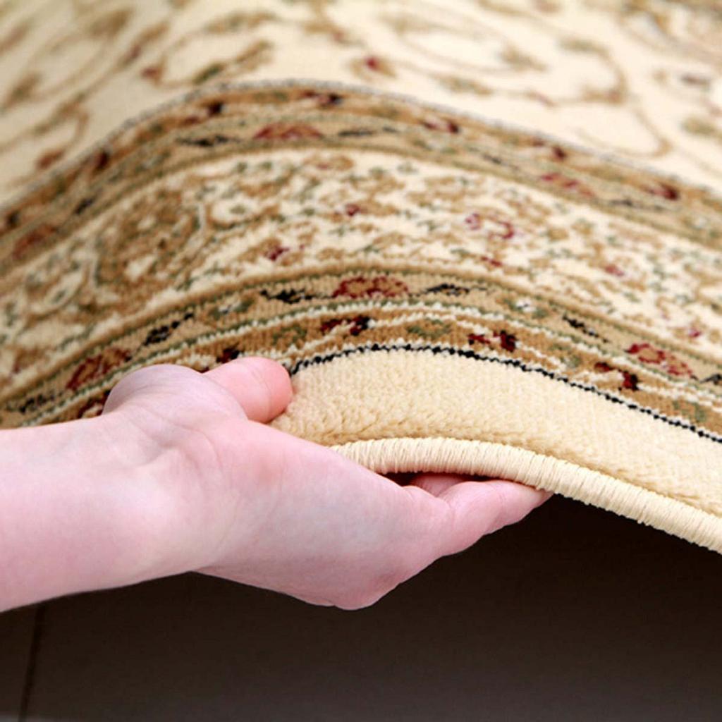 Classic Pattern Ivory Floor Rug | Carpet Capers