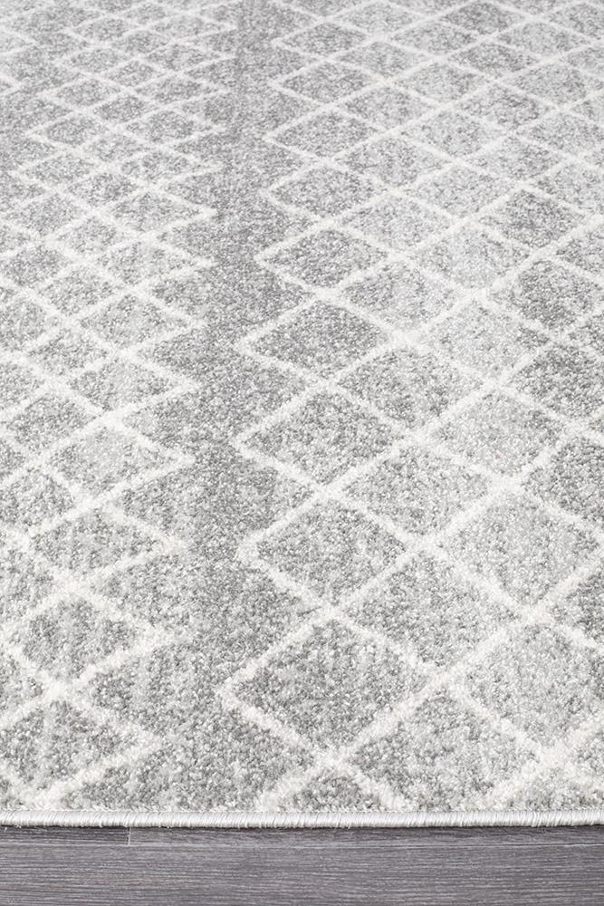 Floor Rug Silver Coloured | Carpet Capers | Soft Neutral Palettes