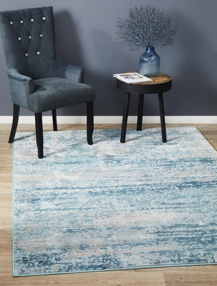 Plenitude Light Blue Rug | Carpet Capers | Timeless Design.