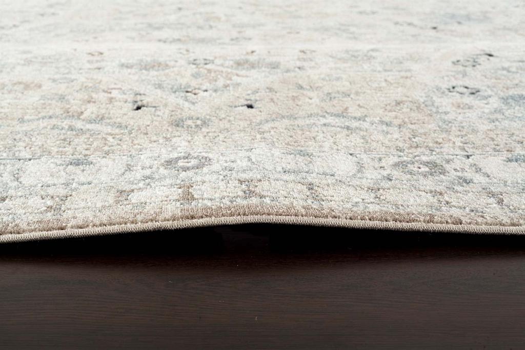 Elegant Traditional Beige Living Room Rug | Carpet Capers