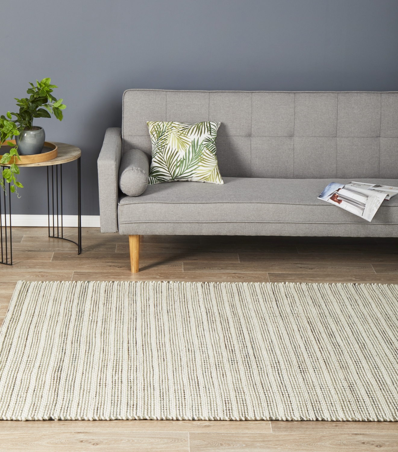Make a Statement with the Hand-Braided Felted Wool Rug - Carpet Capers
