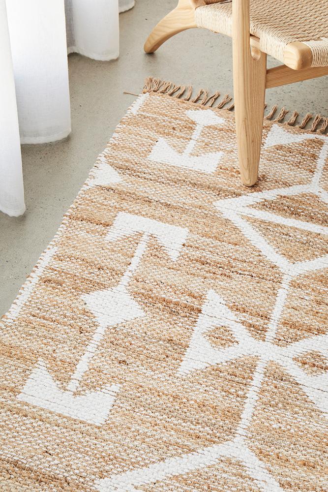 Add a Spirited Touch to Your Room with a Natural Flat Woven Rug