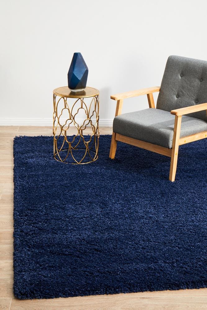Denim Shag Pile | Carpet Capers | Shaggy Rugs | 40mm Pile