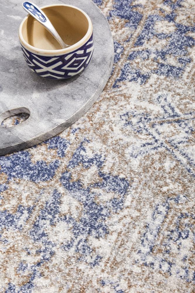 Stonewashed Ocean Colour Rug | Carpet Capers | Muted Palette