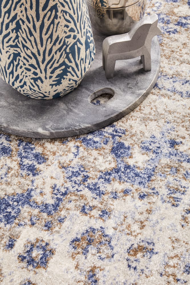 Stonewashed Ocean Colour Rug | Carpet Capers | Muted Palette
