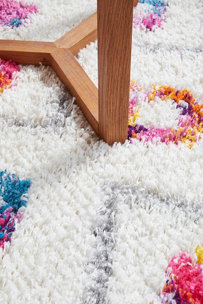 Multi Design Shaggy Rug | Eccentric Masterpiece | Free Shipping